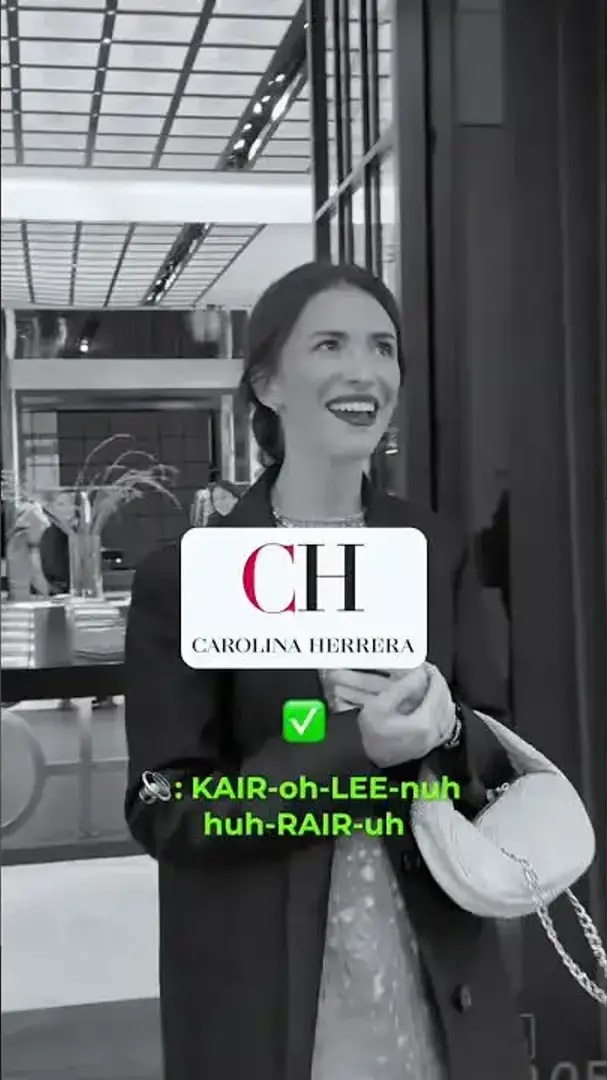 How to pronounce luxury brand names: Tiffany & Co, Bvlgari, Carolina ...