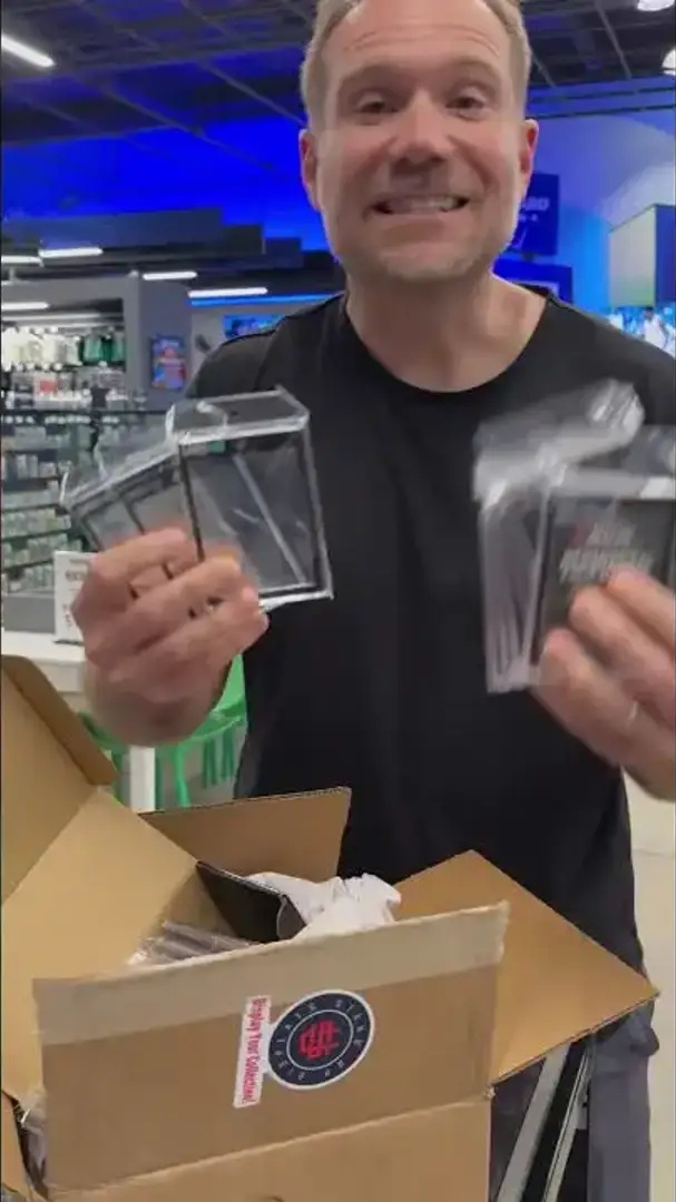 Custom magnetic card holders by Standup Displays and BCW