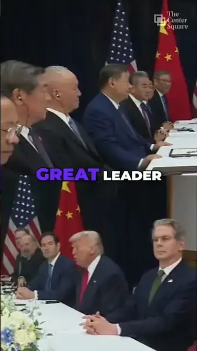 President Trump: China's Xi 'a great leader of a great country'