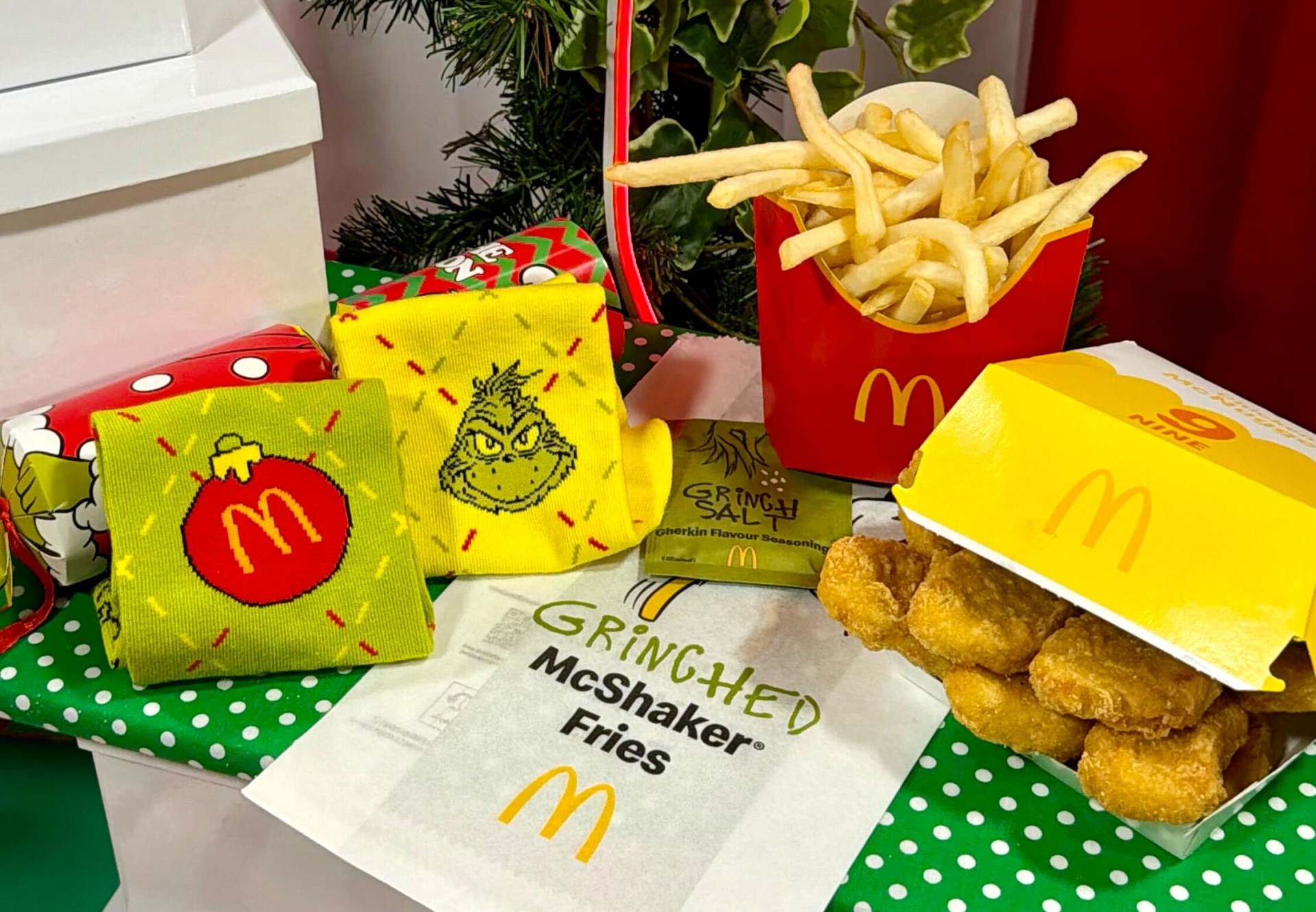 McDonald's UK unveils 'sensational' Christmas menu