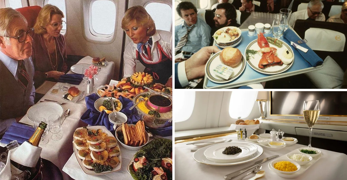 The Most Decadent Airline Menus Throughout History
