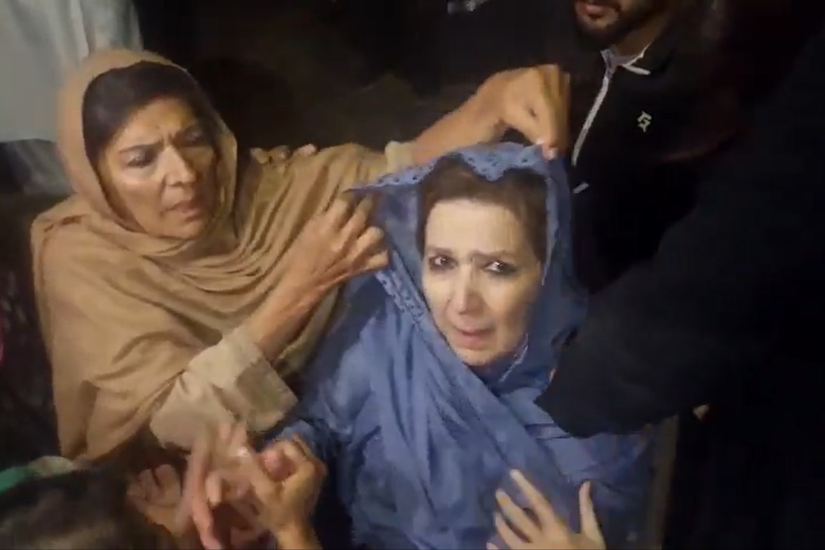 Imran Khan’s sisters ‘manhandled’ and detained during protest