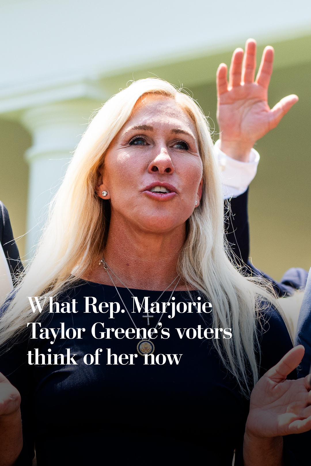 What Rep. Marjorie Taylor Greene's voters think of her now