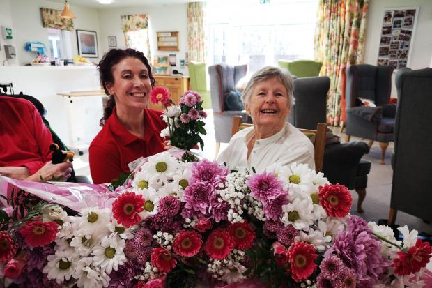 Care home residents celebrate world kindness day