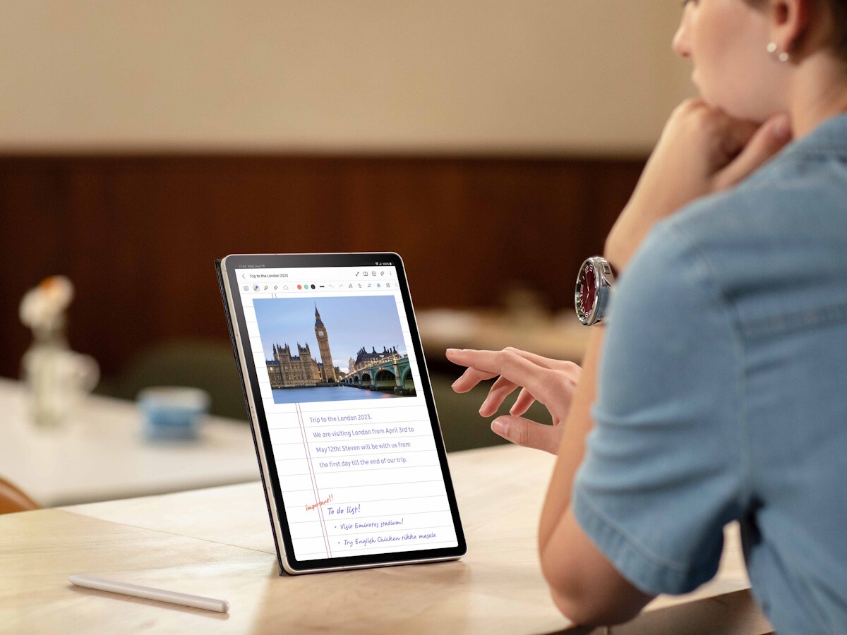 Dieses kompakte Tablet von Samsung ist ganz neu auf dem Markt - und ...