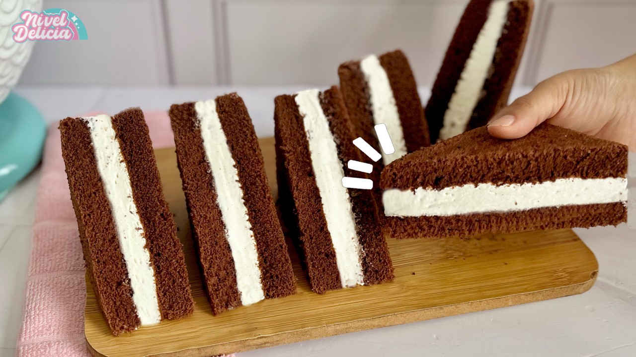 Pastel Sandwich De Chocolate Que Nadie Quiere Perderse