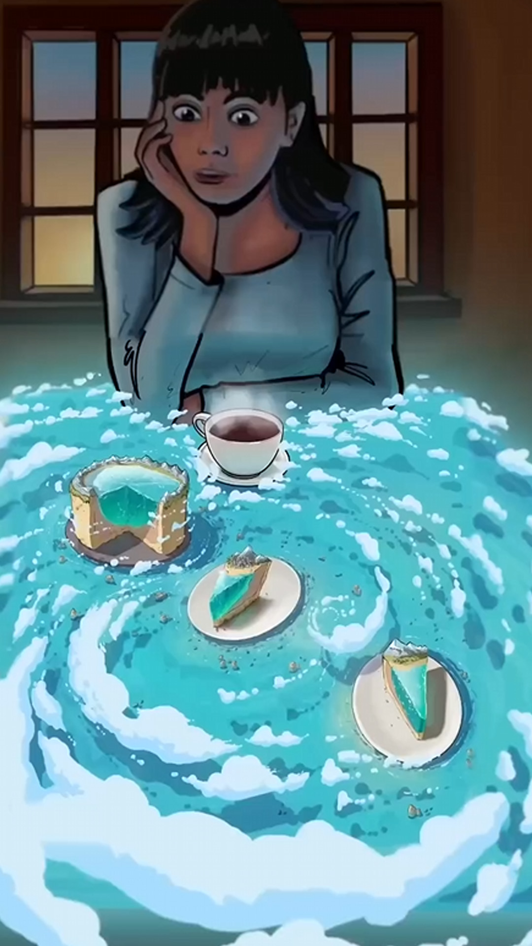 Lost in the Smooth Infinite Art Zoom