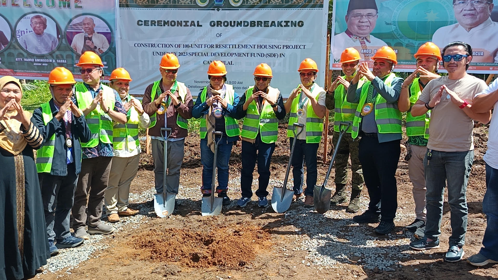 Housing units for former MILF combatants broke ground in Lanao del Norte