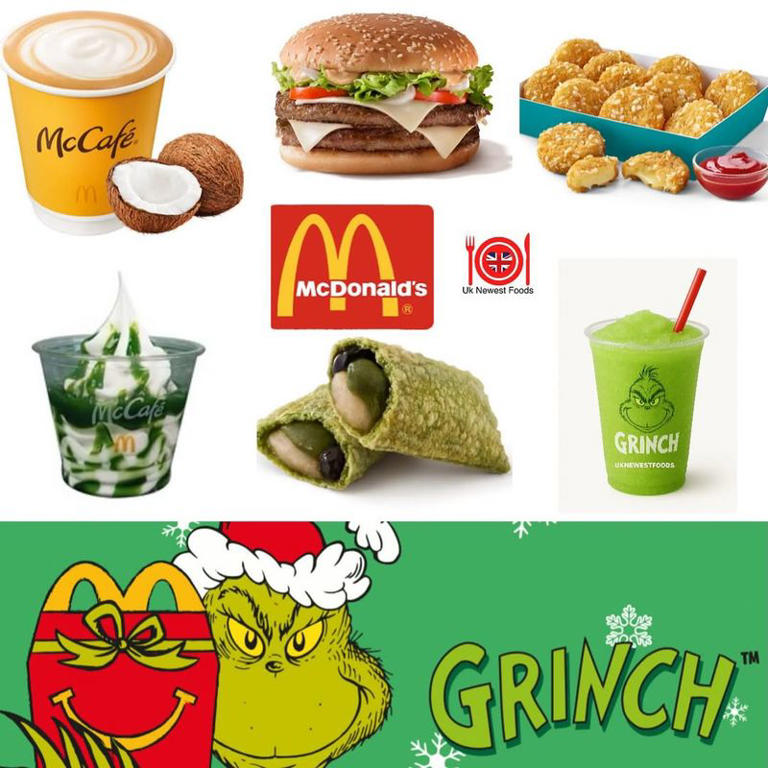 McDonald's Announces Full Pricing For Its Grinch Themed Festive Menu