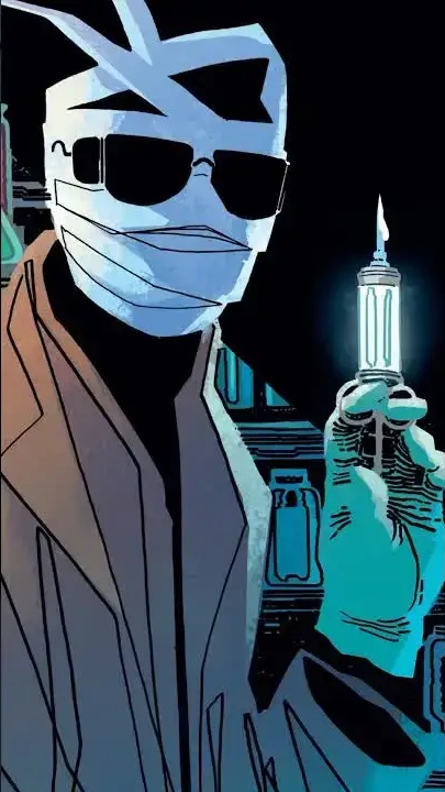 The invisible man is an absolute psycho!