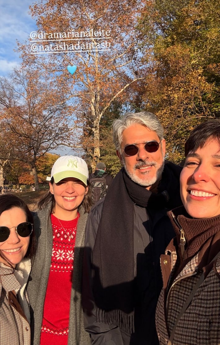 William Bonner curte férias em Nova York após saída do ‘Jornal Nacional ...