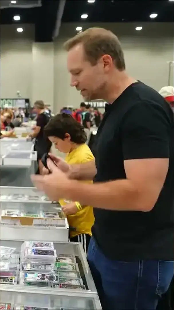 Making a deal for a $2250 cash sports card lot