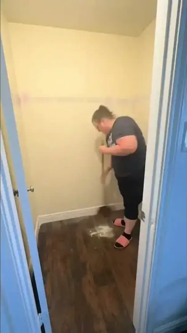 diy closet renovation part 2: budget repairs and painting