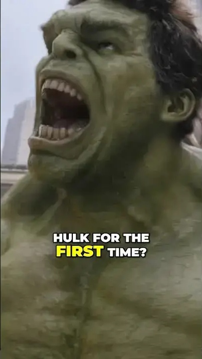 Mark Ruffalo reacts to his first time becoming the Hulk in the MCU