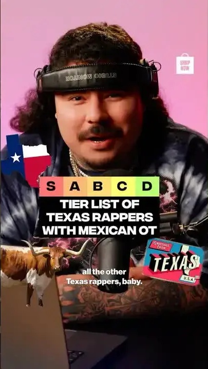 That Mexican OT ranks Texas rappers. Did he get it right? #tierlist