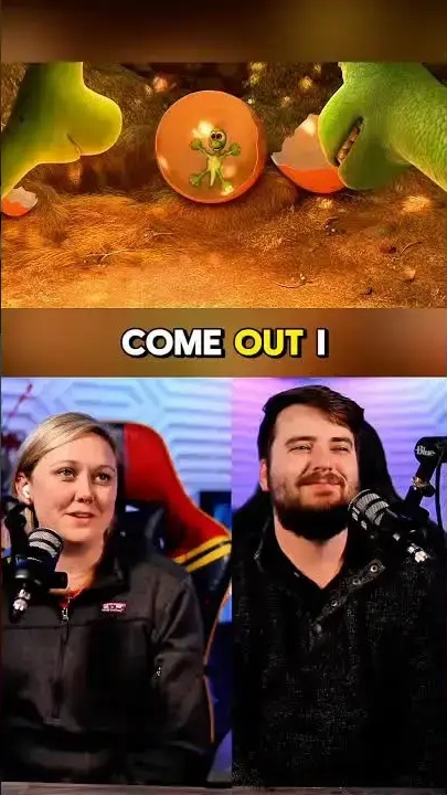 He’s so scared! 😱 The Good Dinosaur reaction!