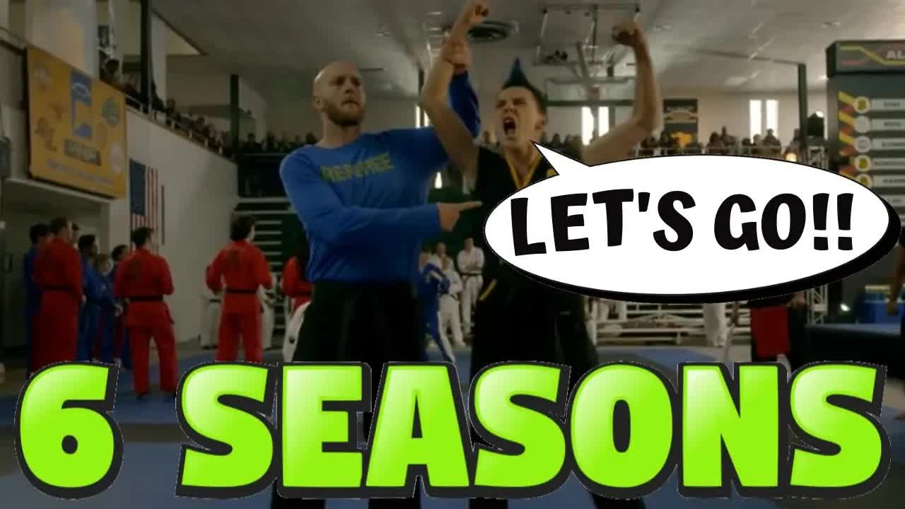 Cobra Kai wants at least 6 seasons!