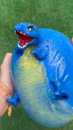 Little Dino Floods Backyard With Epic Results