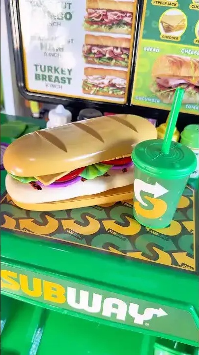Subway sandwich artist playset - What would you order? #asmr #subway # ...