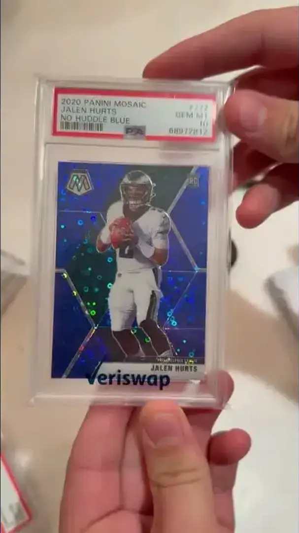 Huge VeriSwap mailday: unboxing PSA graded NFL cards