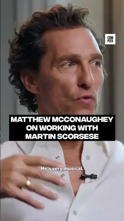 matthew mcconaughey on martin scorsese and idea generation