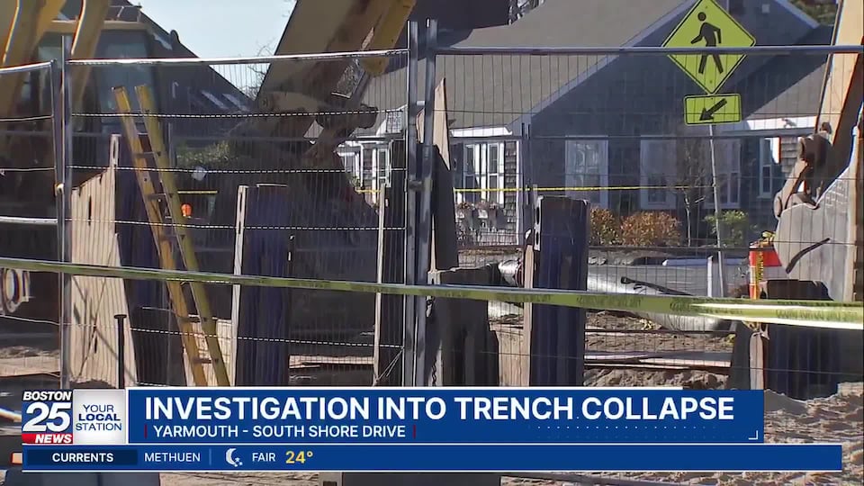 Yarmouth trench collapse occurs amid ongoing lawsuit between contractor ...