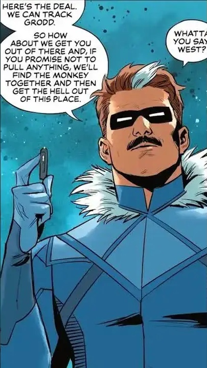 The Rogues break Absolute Flash out of jail!