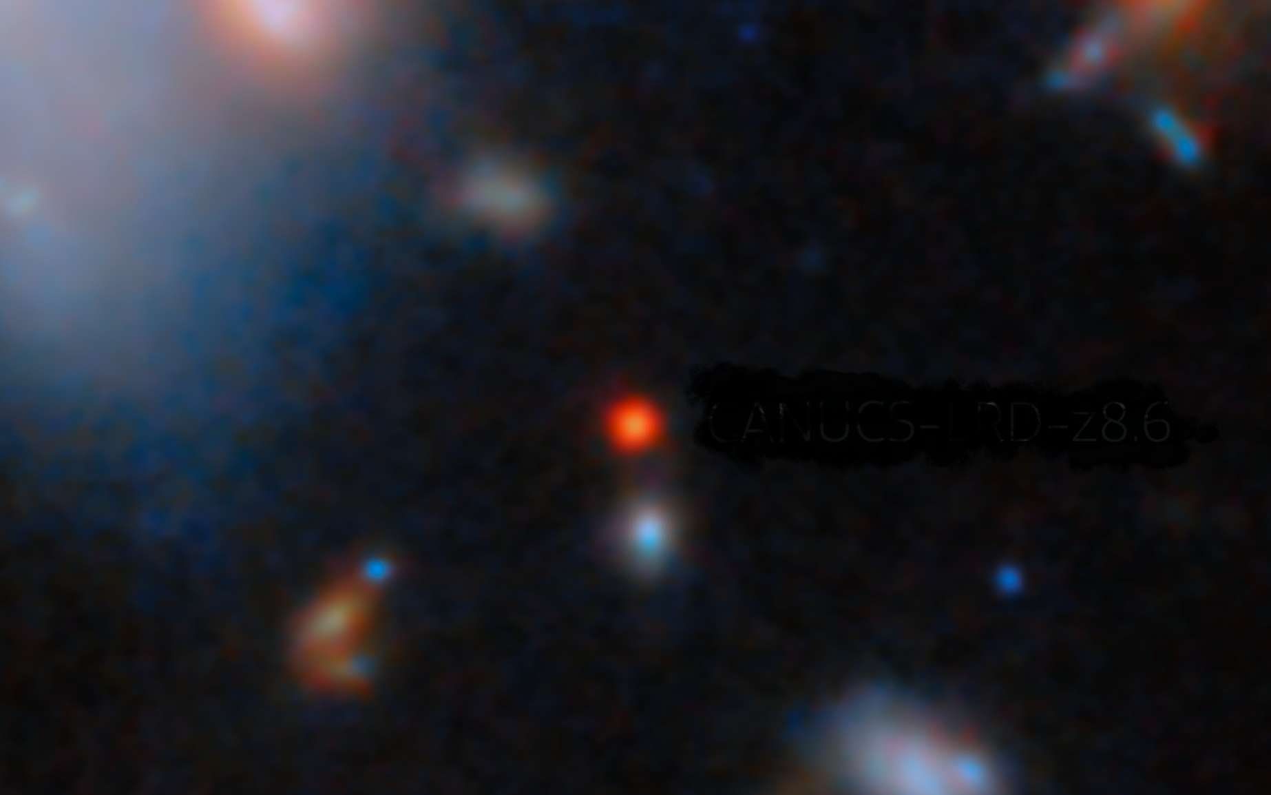 Ce « petit point rouge » révélé par le télescope James-Webb pose une ...