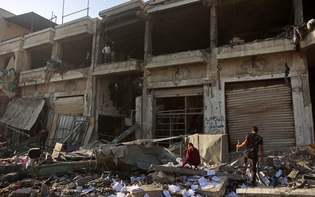 5 Palestinians reported killed in Israeli airstrikes in southern Gaza