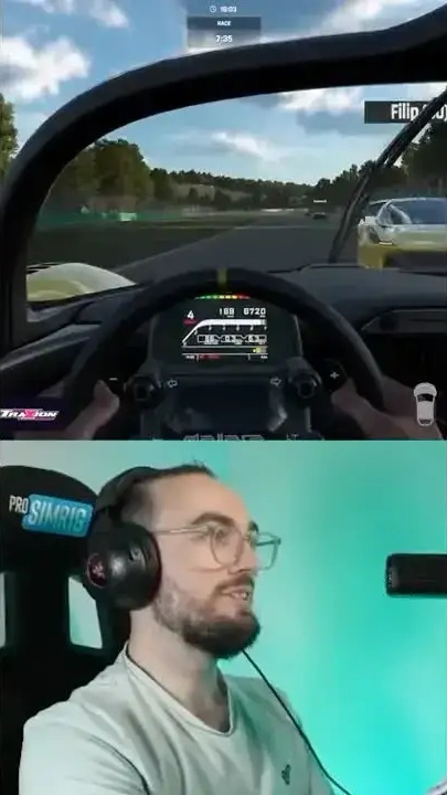 An 'unorthodox' overtake