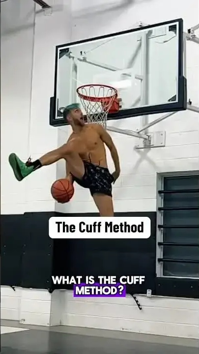 How to do the cuff method for dunking