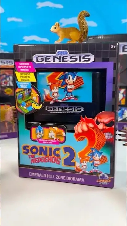 Console heroes Sonic SEGA Genesis micro dioramas #consoleheroes #sonic ...