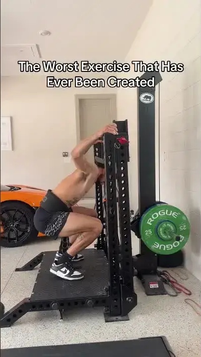 Hardest ATG split squat ever