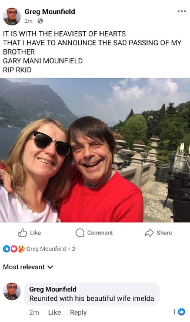 The Stone Roses bassist Gary 'Mani' Mounfield dies aged 63 as his ...