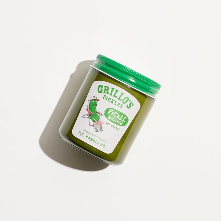 Iconic Grillo's is Selling a Limited-Edition Pickle-Scented Candle