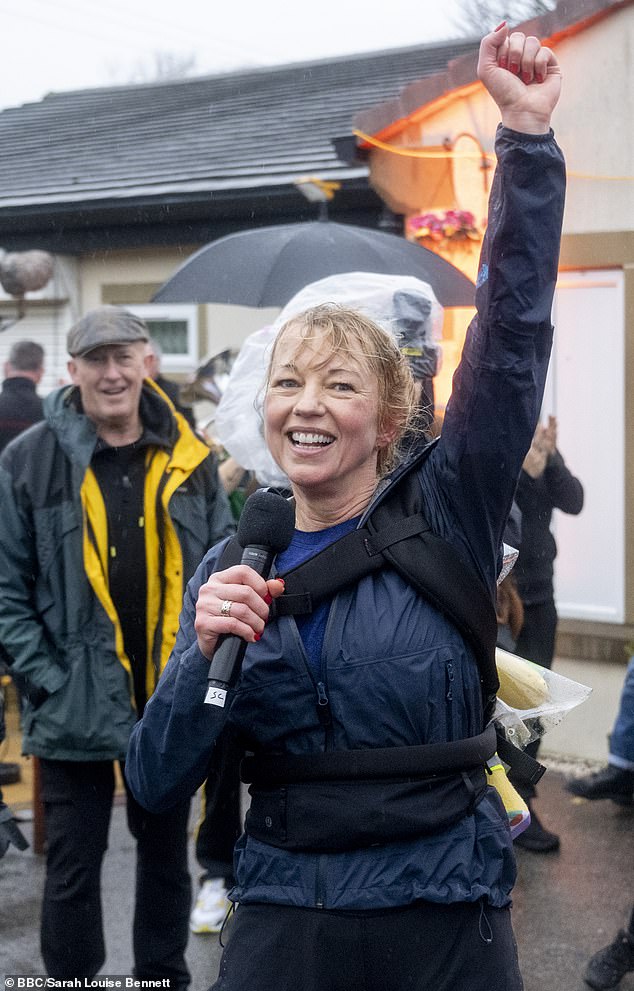 Sara Cox, 50, is emotional as she reveals she has raised £11.5MILLION ...