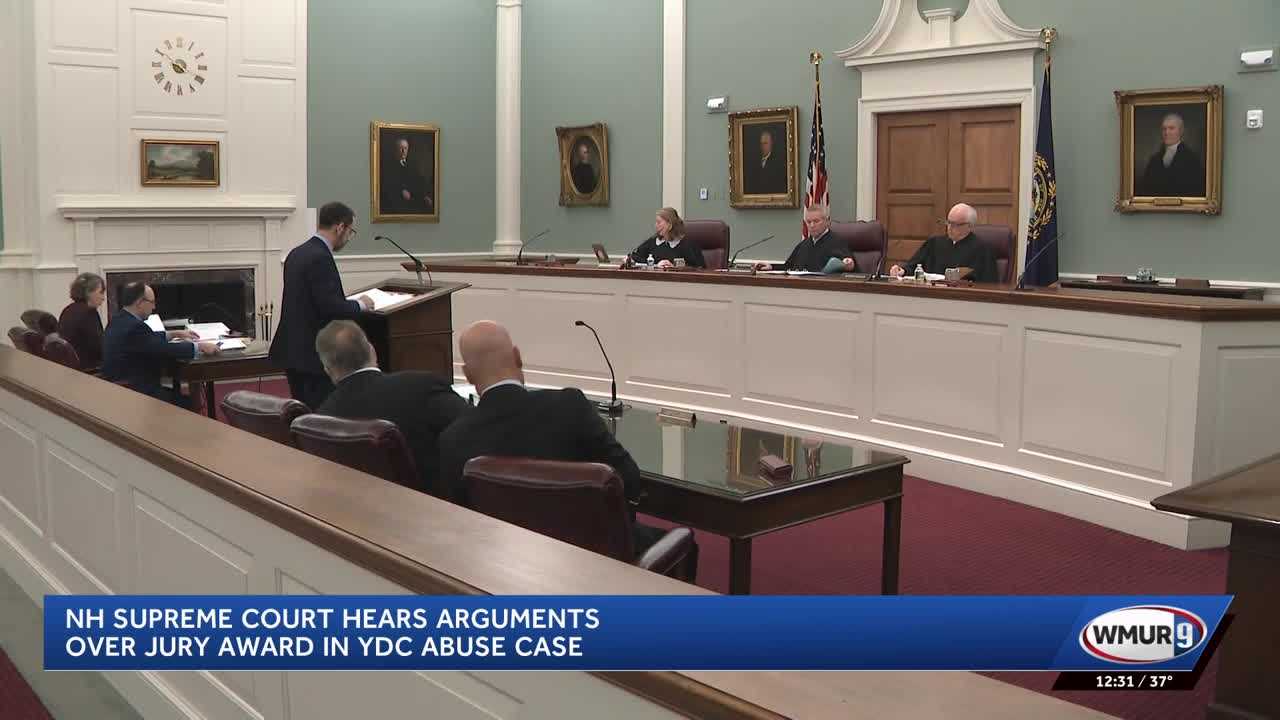 New Hampshire Supreme Court weighs jury award in YDC abuse case