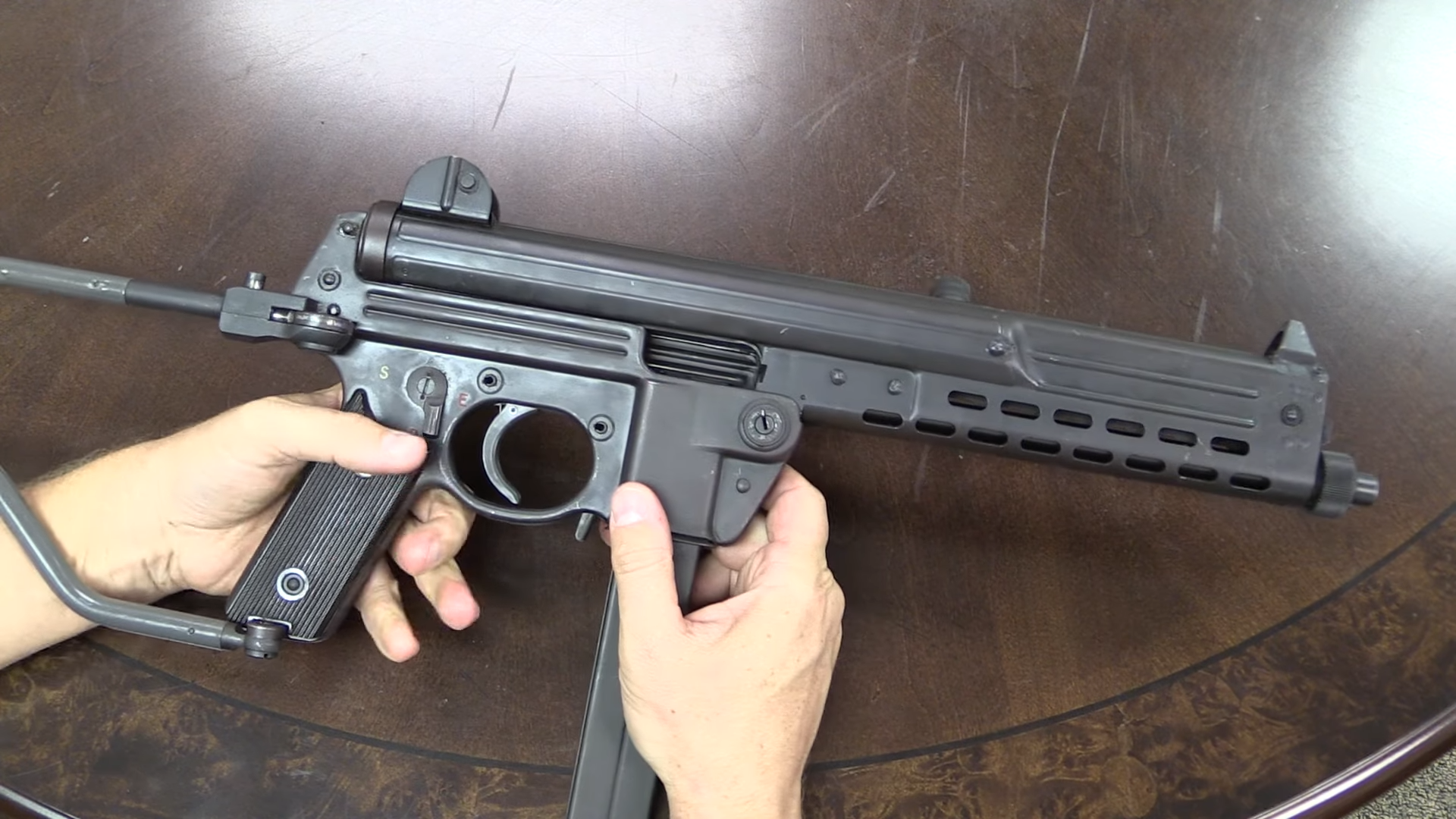Germany’s Wire-Stock SMG from the Cold War Era