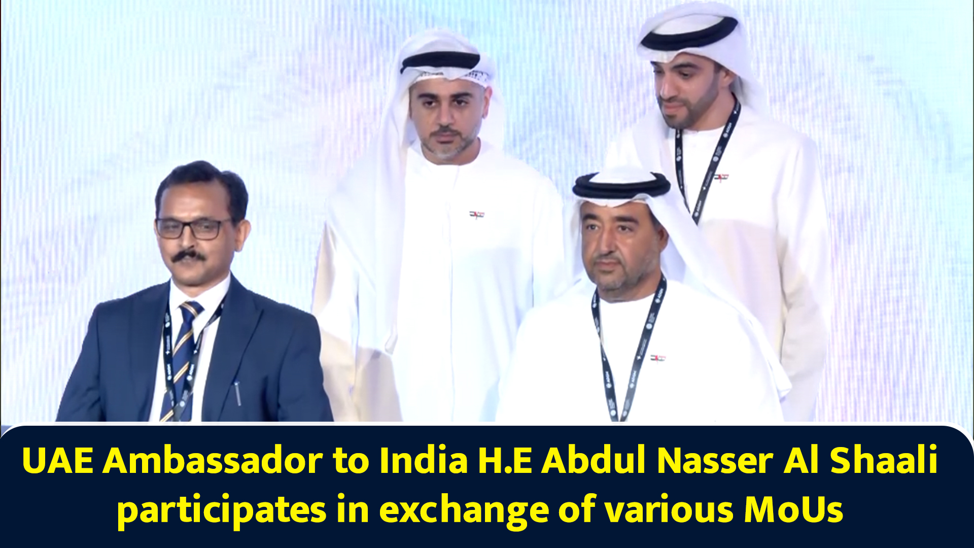 UAE Ambassador to India H.E Abdul Nasser Al Shaali participates in ...