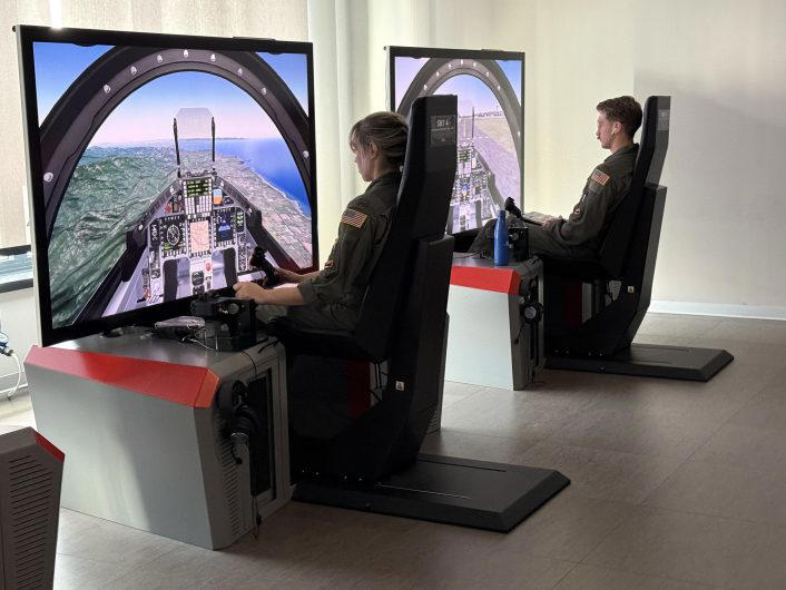 Training of U.S. Air Force's Student Pilots Progresses in Italy