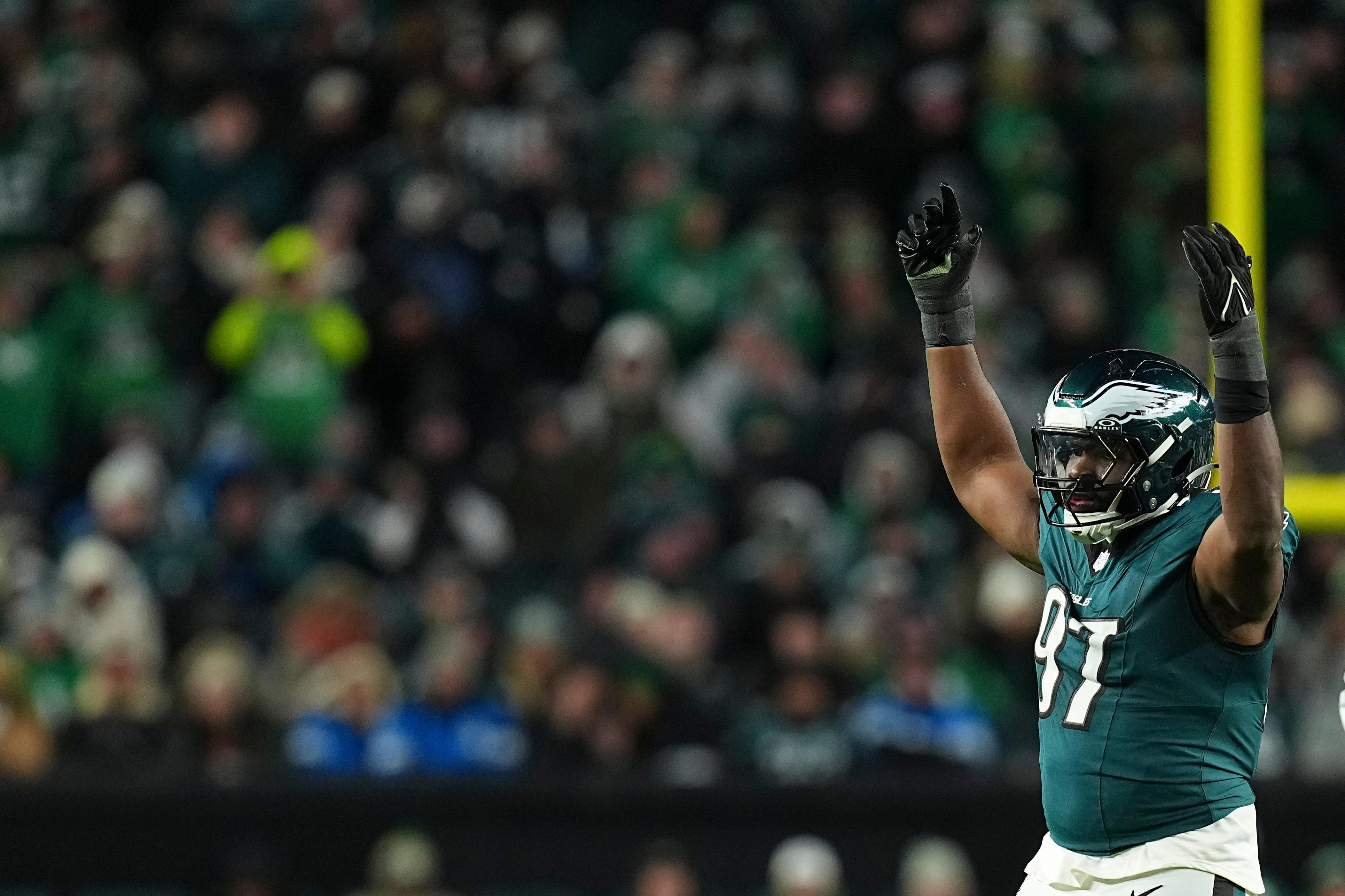 Moro Ojomo is going to force the Eagles into making a tough decision