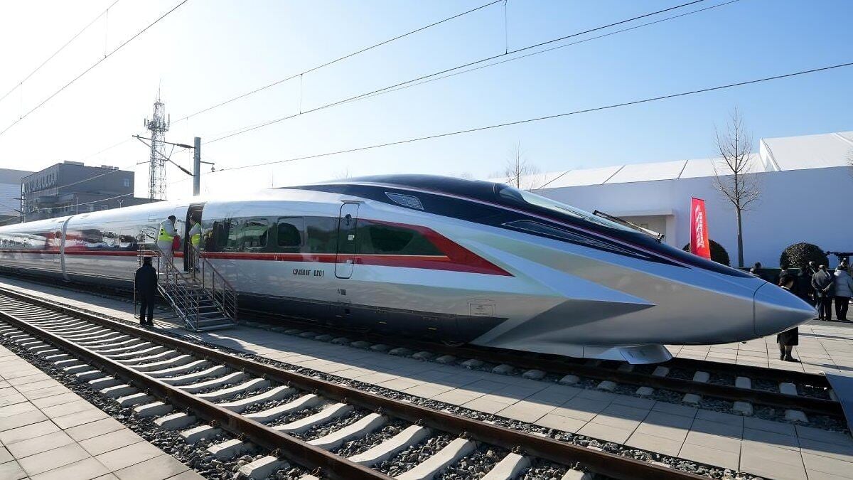 Arranca el tren bala más rápido del mundo: supera a los japoneses y es ...