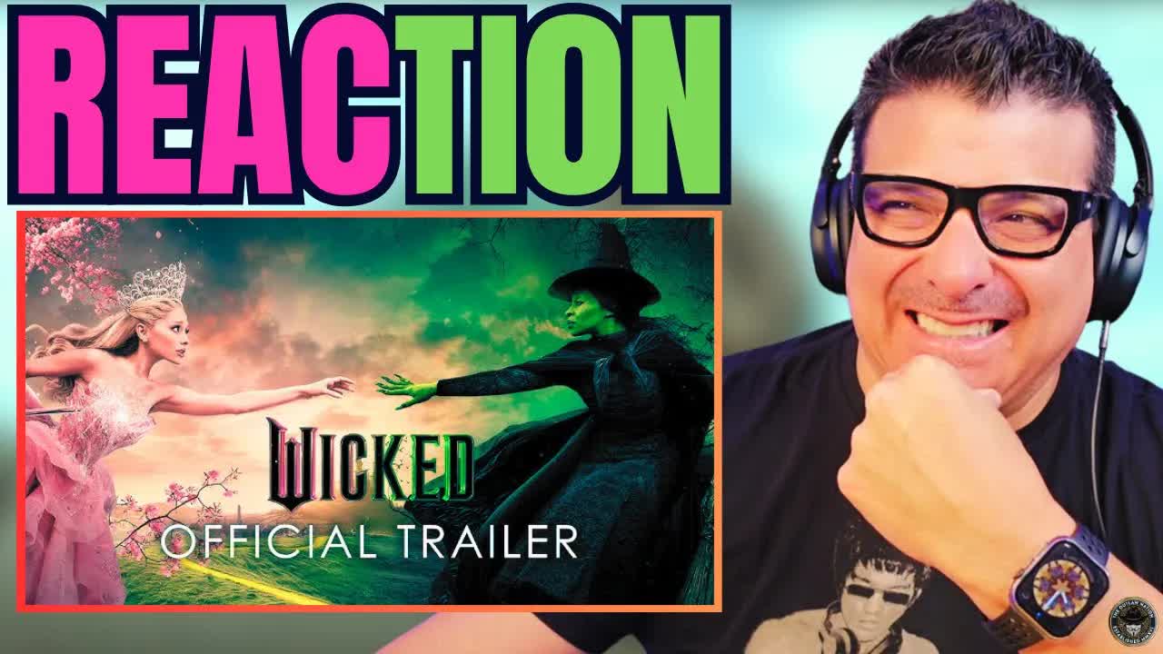 Wicked (2024) | Official trailer reaction | Universal Pictures | Ariana ...