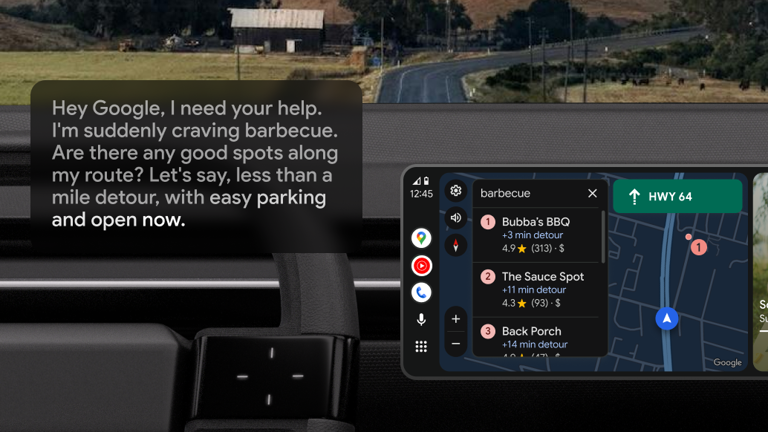 Your car just got a brain boost as Gemini officially hits Android Auto