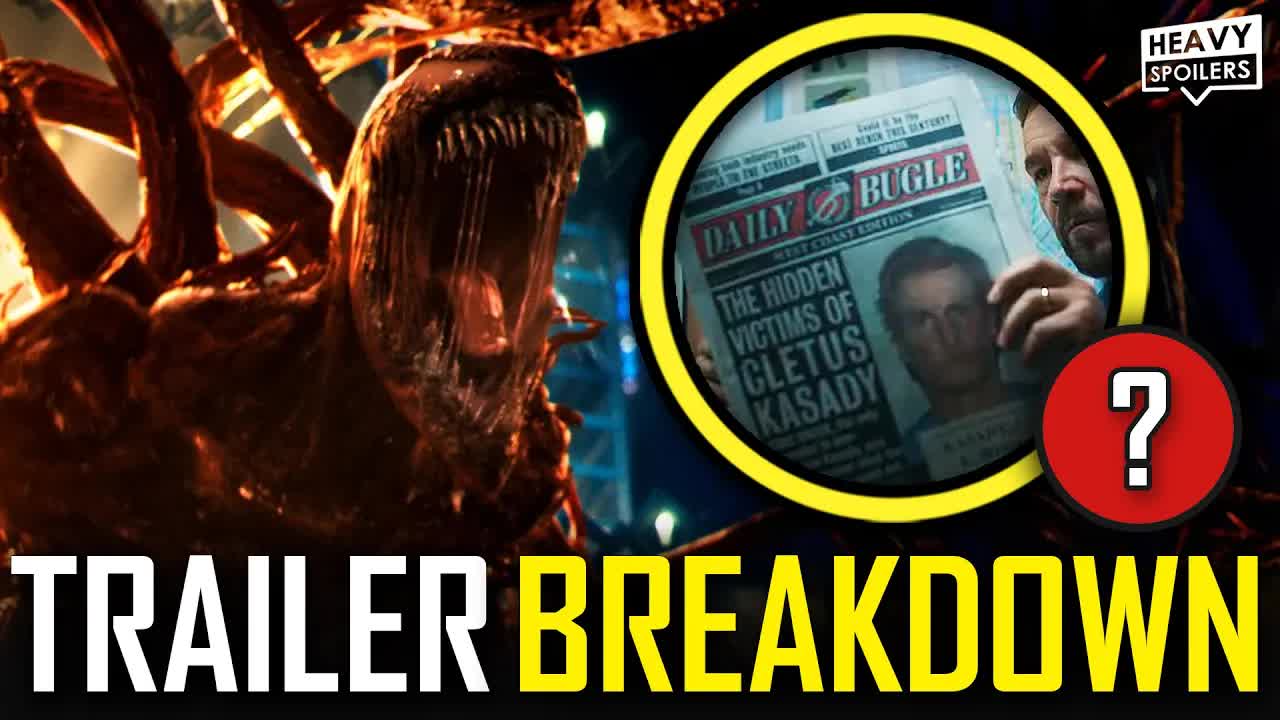 Venom 2 let there be carnage trailer breakdown | Easter eggs explained ...