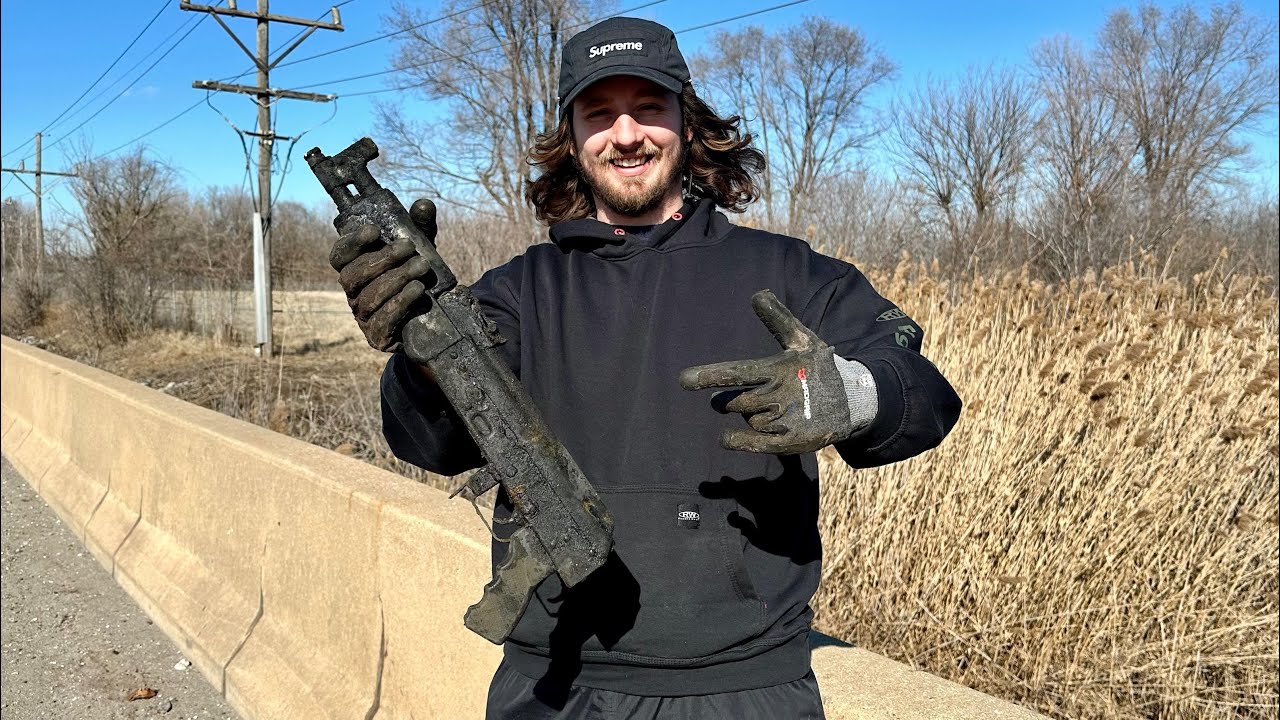 Watch How a Magnet Fisher Pulled AK-47 Out of a Freezing River… on His ...