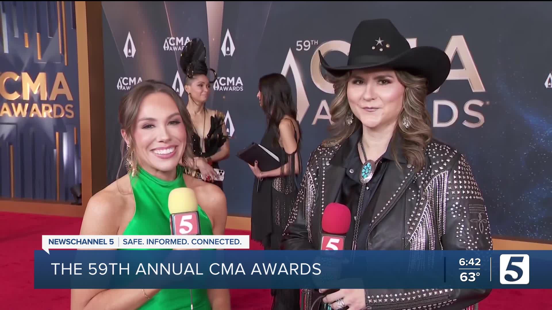 At the CMA Awards with Jenee Fleenor