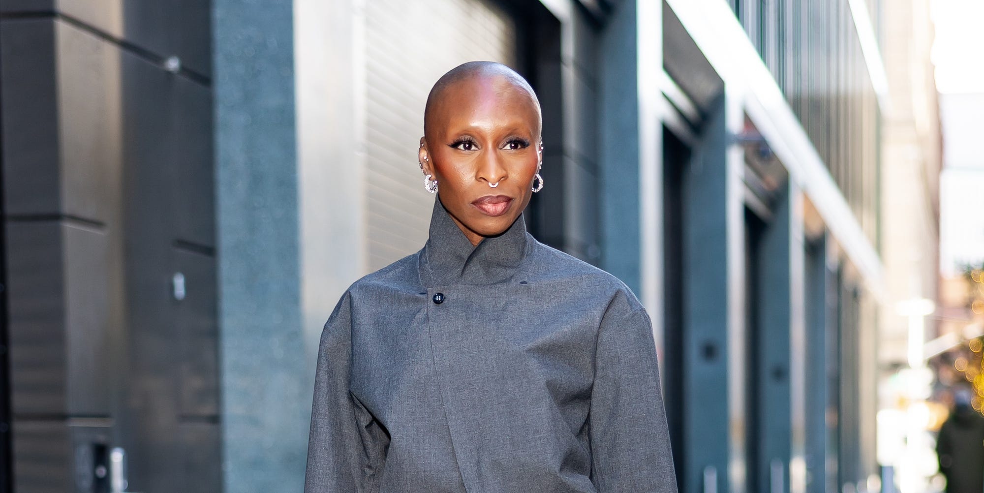 Cynthia Erivo Means Business With a Suit Look That Nods to Both Cher ...