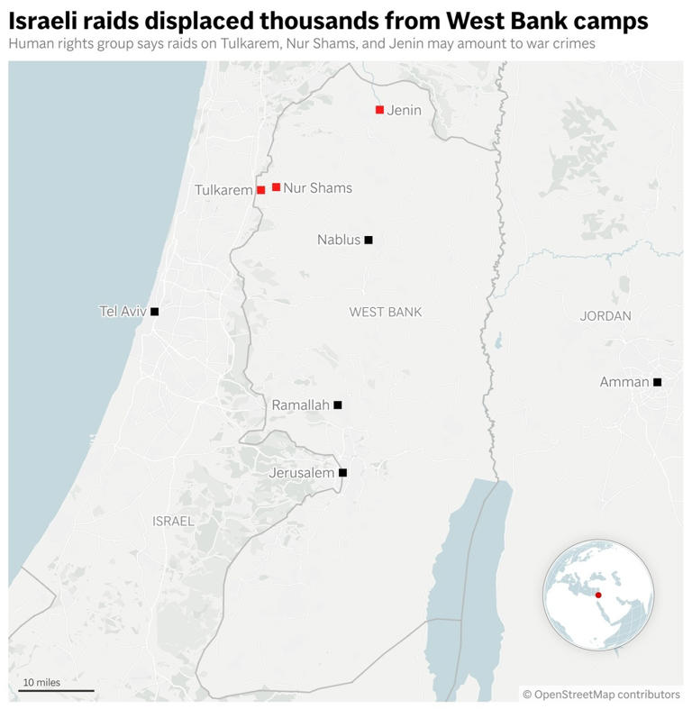 Israel announces plan to seize historical site in the West Bank as a ...