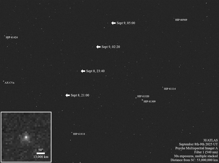 NASA shares new images of interstellar visitor 3I/ATLAS